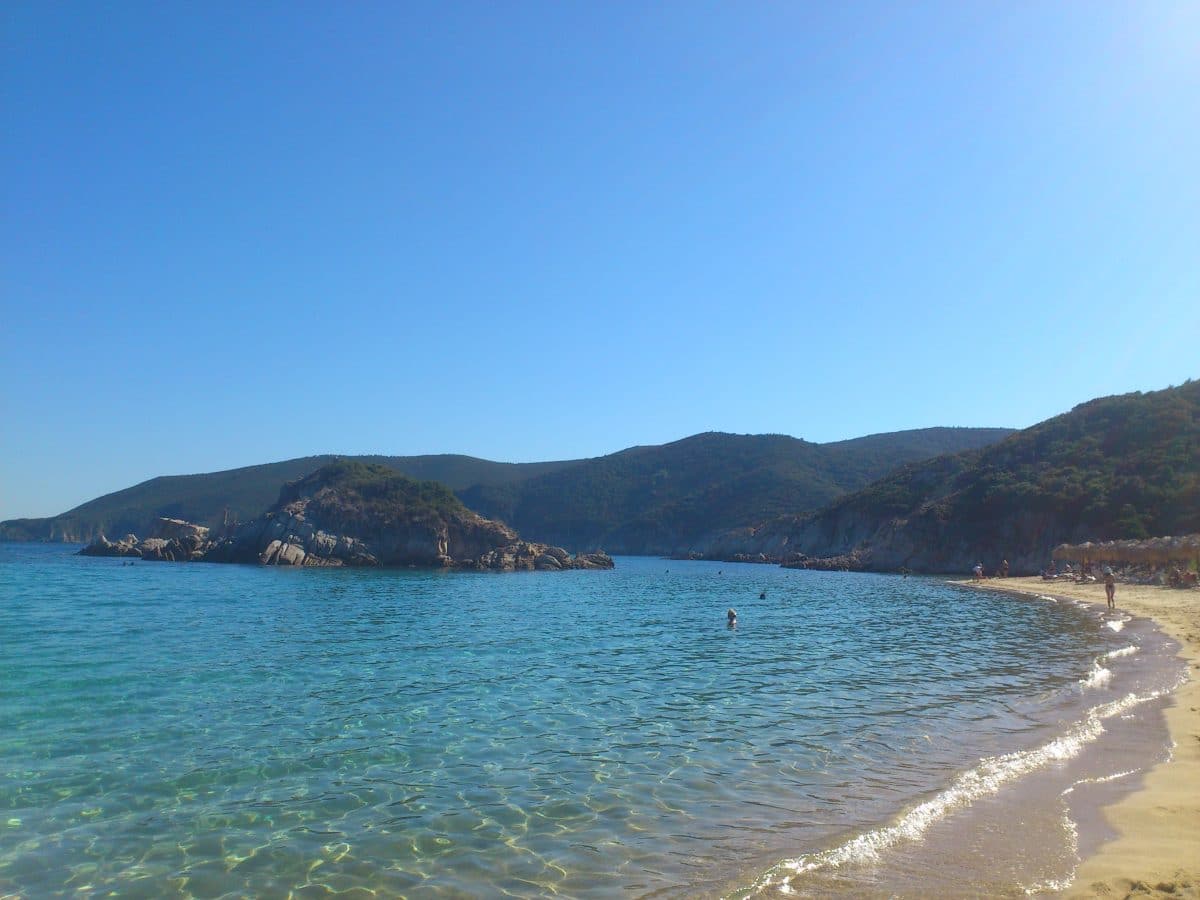 Kalamitsi - Zauberhafte Badebucht von Chalkidiki